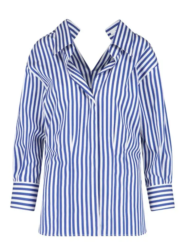 Givenchy Striped Cotton Shirt - Blue
