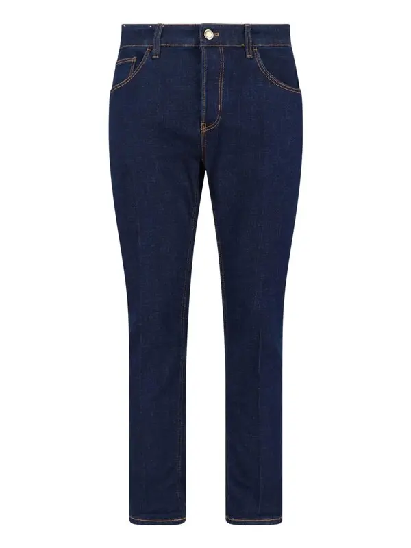 PT TORINO Cotton Stretch Jeans - Blue