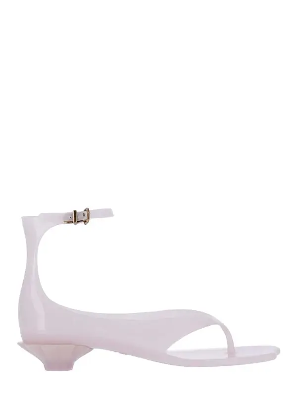 Chloé Sculpted Heel Sandals - Pink