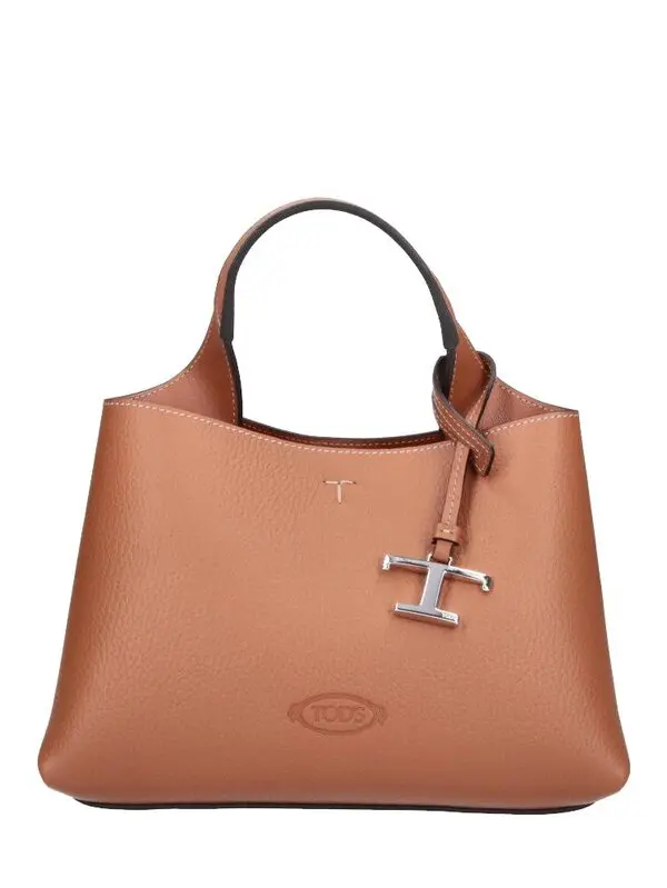 TOD`S Tod's Calf Leather Shoulder Bag - Brown