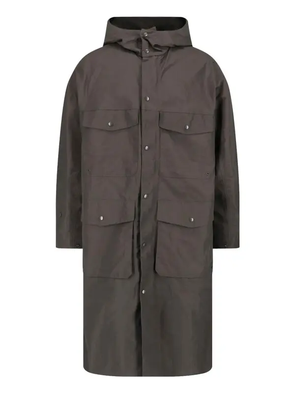 LEMAIRE Hooded Utility Parka - Brown