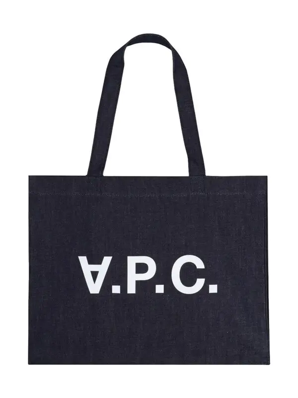 A.p.c. Cotton Shopping Tote Bag - Multicolour