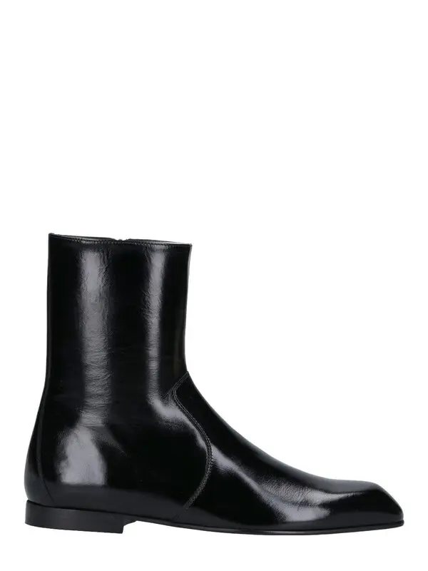 Khaite Knee-high Calf Leather Boots - Black
