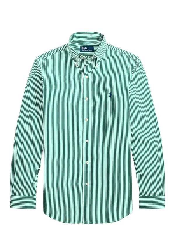 Ralph Lauren Striped Button-down Shirt - Green