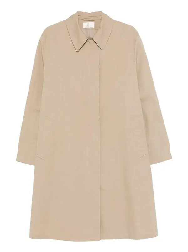THE ROW Dayton Cotton Trench Coat - Beige