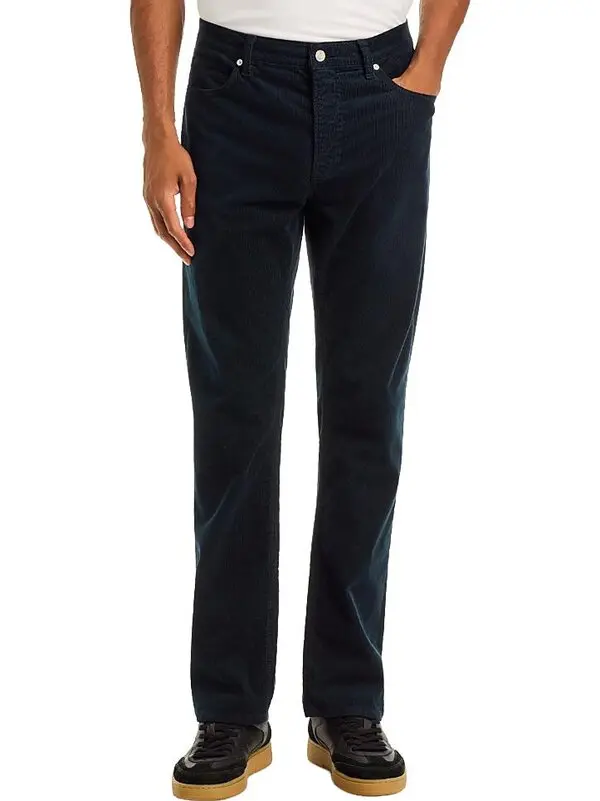 FRAME Modern Straight Corduroy 32.5 Pants - Dark Navy
