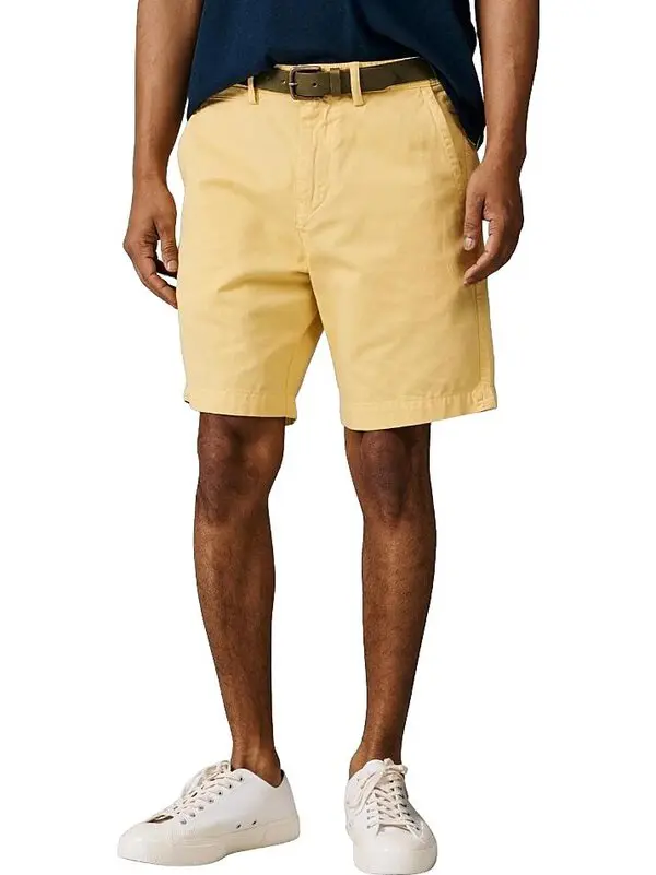 Aubin Stamford Chino Short - Yolk