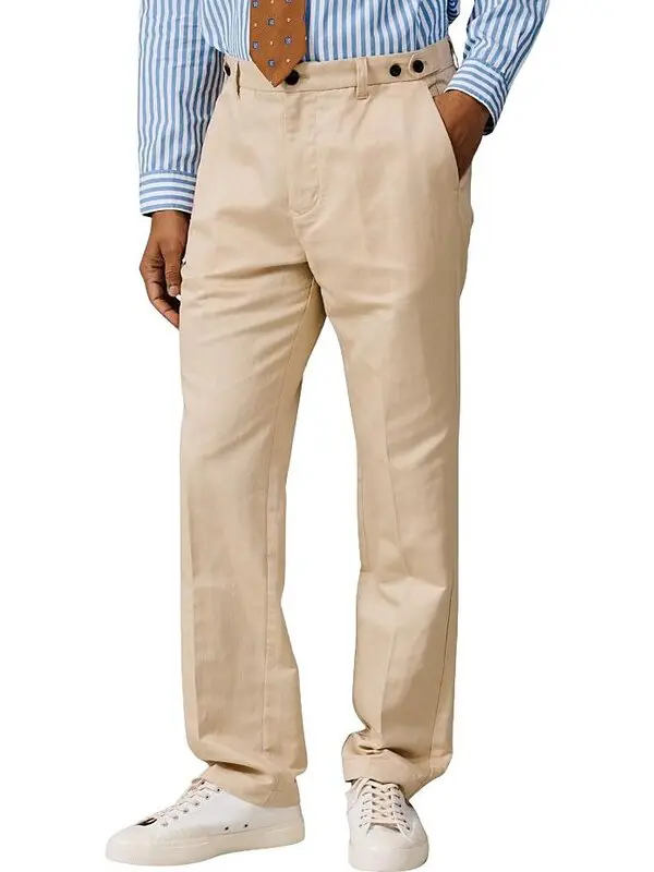 Aubin Pasmore Slim Leg Suit Trouser - Sand