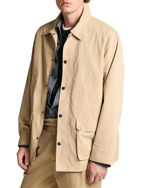 Vince Lightweight Barn Jacket - Beige