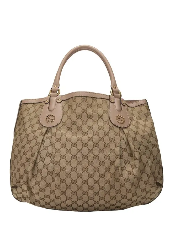 Gucci Original Gg Scarlett Tote - Beige