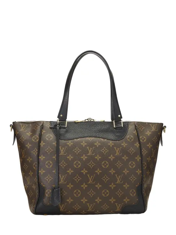 LOUIS VUITTON Monogram Canvas Estrela Nm Shoulder Bag - Black
