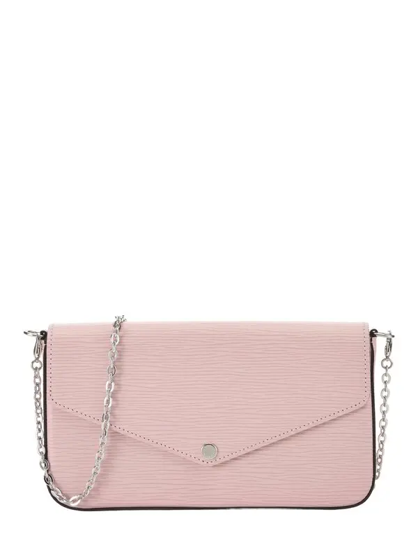LOUIS VUITTON Rose Nacre Epi Pochette Felicie - Pink