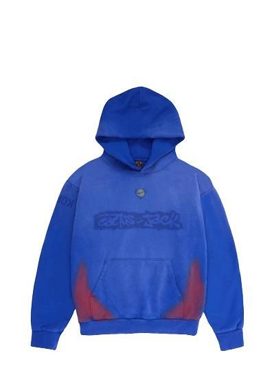 TRAVIS SCOTT Cactus Jack X Nike Korea Total 90 Hoodie - Blue