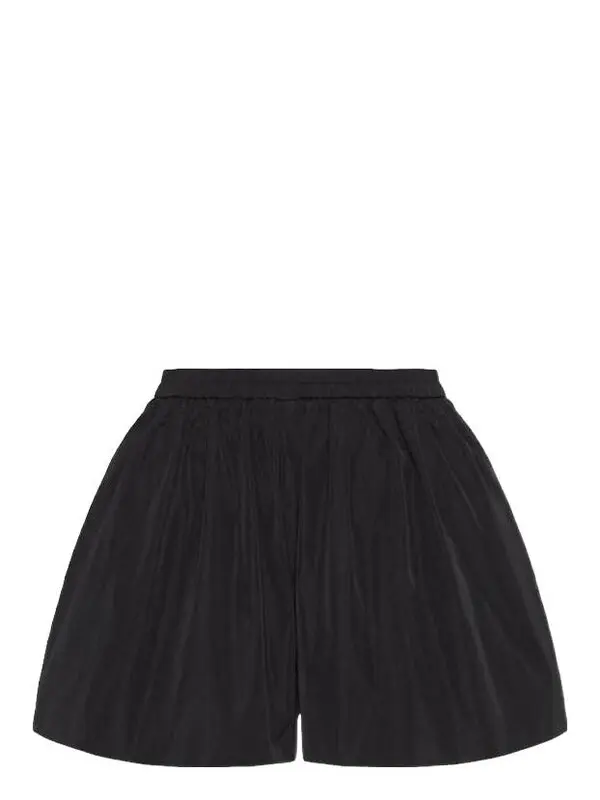 Red Valentino Logo Shorts - Black