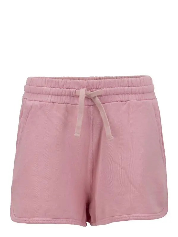 Red Valentino Fleece Drawstring Shorts - Pink
