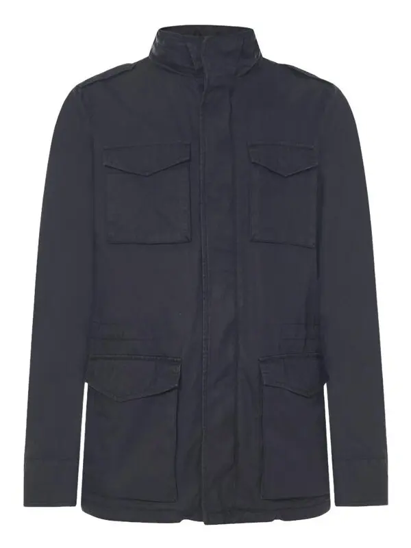 Herno Cargo Military Jacket - Black