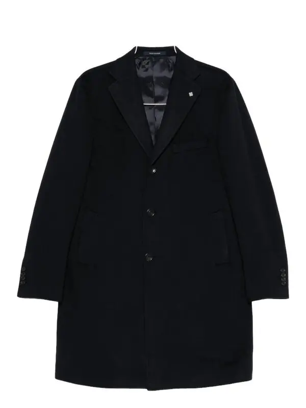 Tagliatore Single-breasted Coat - Blue