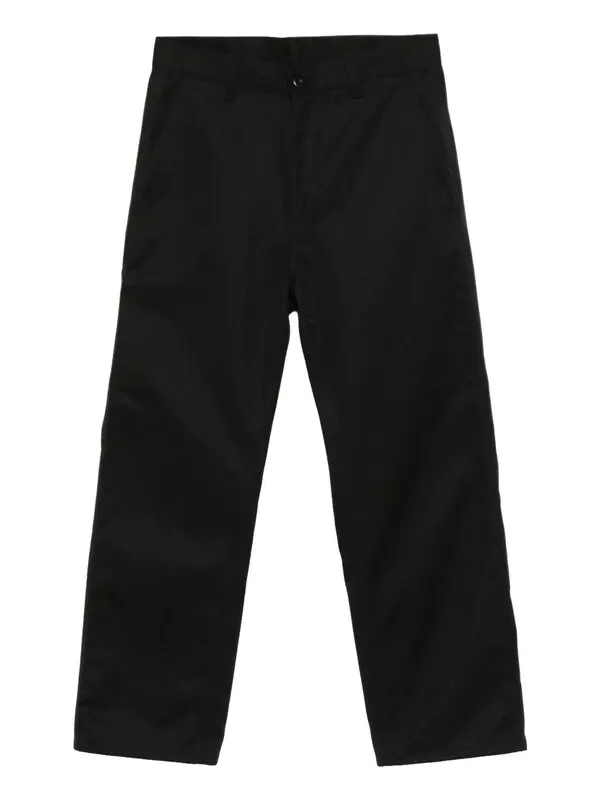 Carhartt Work In Progress Belt-loop Casual Pants - Black