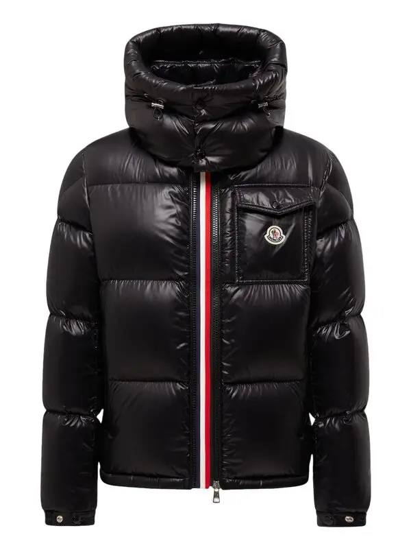 Moncler Montbeliard Hooded Short Down Jacket - Black