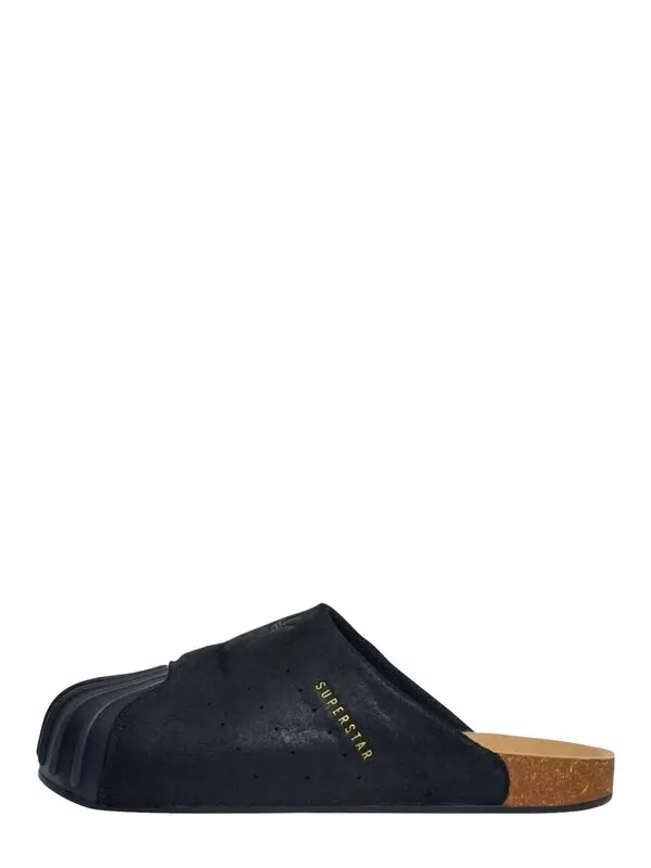 Adidas Adimule Slides - Core Black/gold Metallic