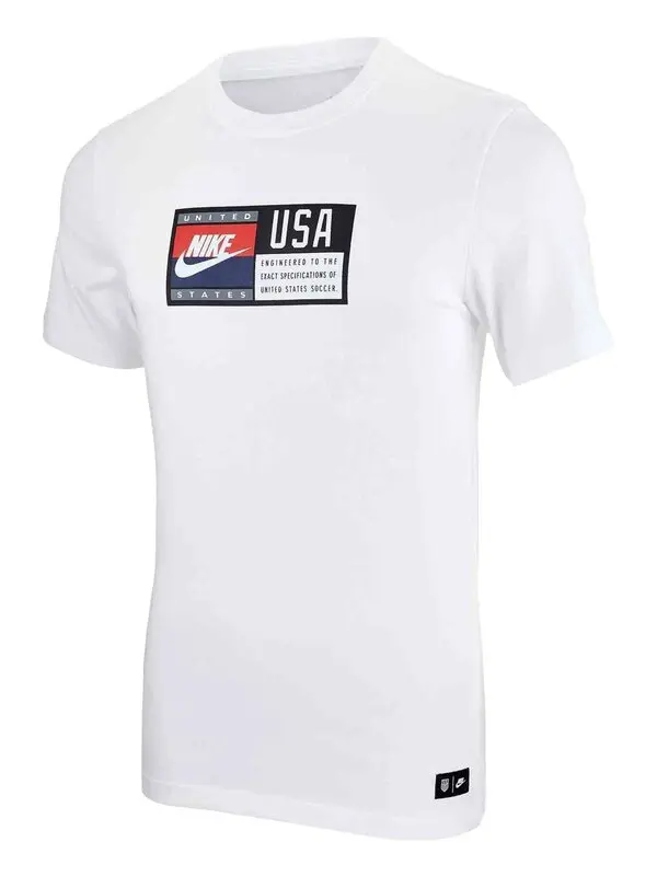 Nike 2020-21 Usa Voice Tag T-shirt - White
