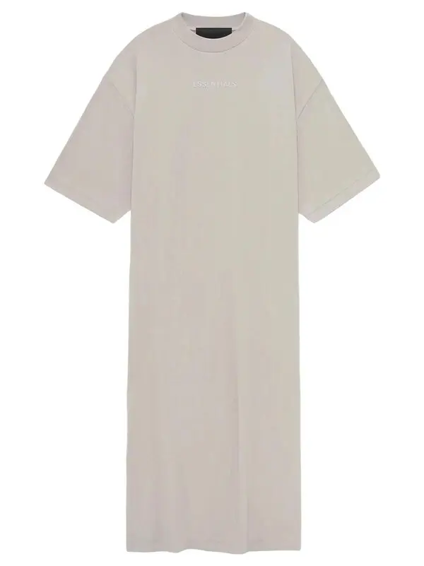 Fear Of God Fw23 3/4 Sleeve Dress - Silver Cloud