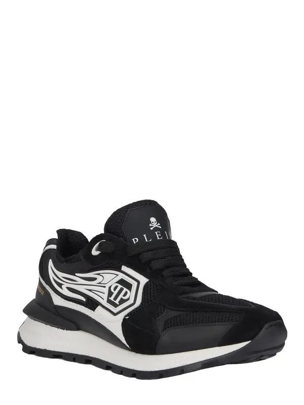 Philipp Plein Runner Titan Edge Sneakers - White/black