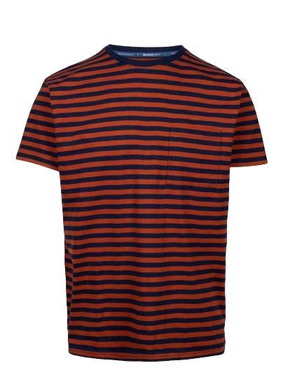 TRESPASS Mahe Striped T-shirt - Orange