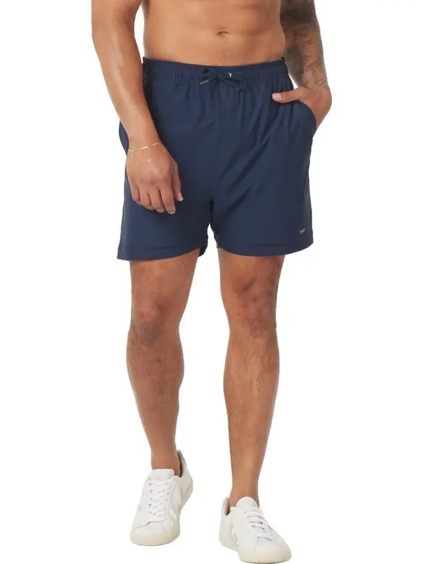 GLYDER Court Short 5" With Flex Woven Technology - Navy