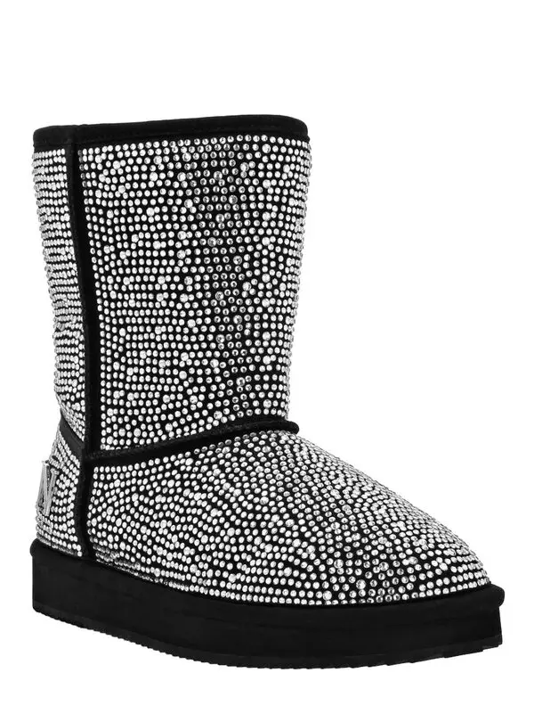 Philipp Plein Embellished Mid Calf Boots - Crystal