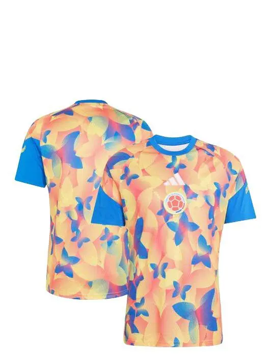 Adidas Colombia National Team 2026 Pre-match Training Jersey By - Blue