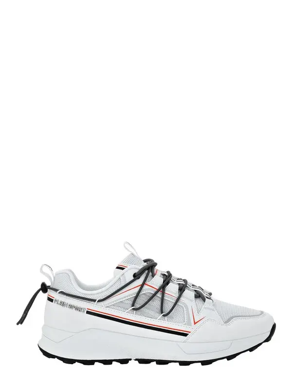 PLEIN SPORT High-tech Performance Low-top Sneakers - White