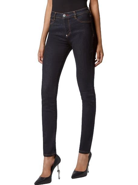 Philipp Plein High-waist Slim Fit Jeggings - Deeplyindigo