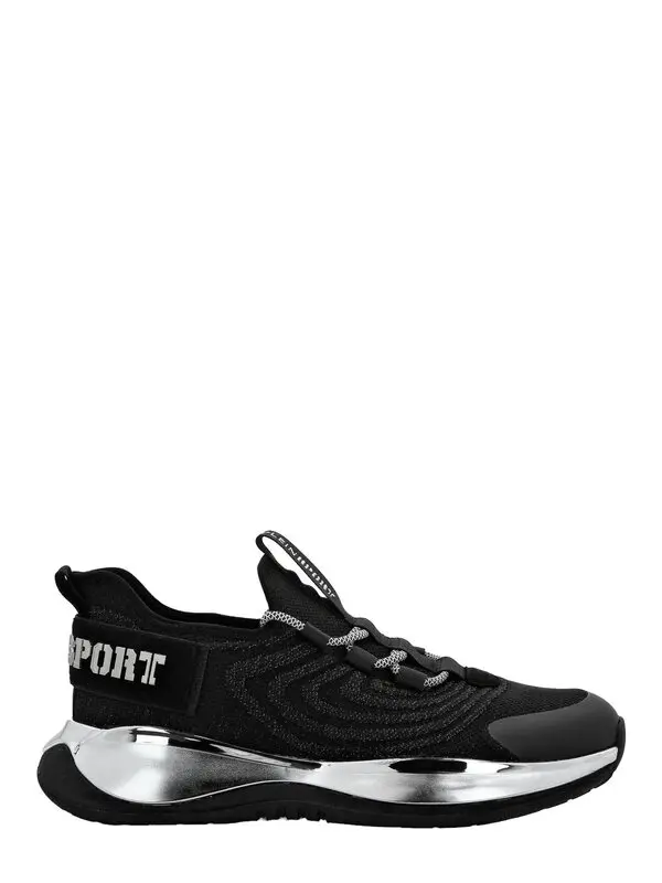 PLEIN SPORT Runner Hi-tech Sneakers - Black