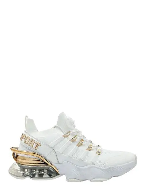 PLEIN SPORT Tiger Attack Runners - White/gold
