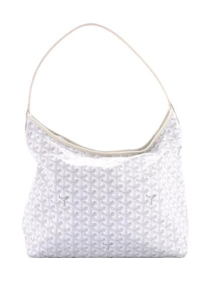 Goyard Boheme Hobo Coated Canvas - White