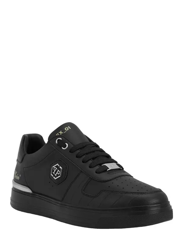 Philipp Plein Lo-top Sneakers - Black/black