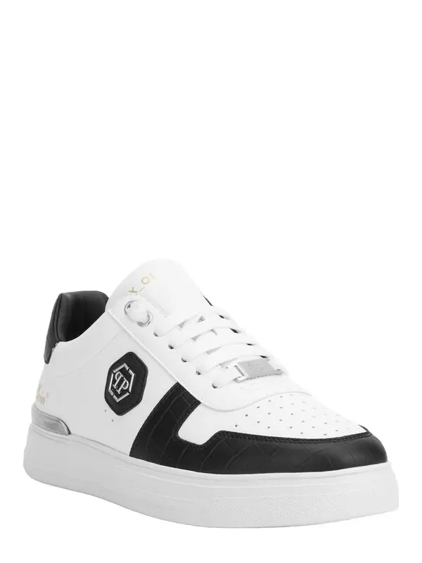 Philipp Plein Lo-top Sneakers - White/black