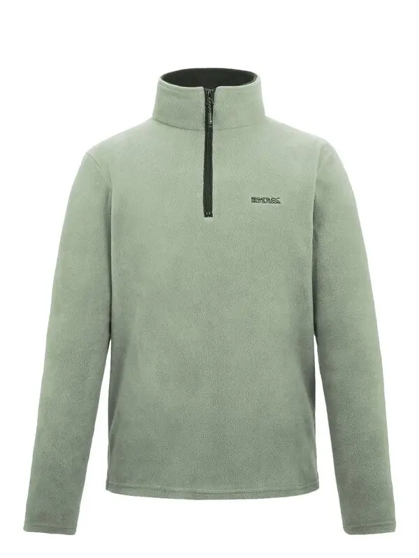 REGATTA Thompson Half Zip Fleece Top - Light Sage