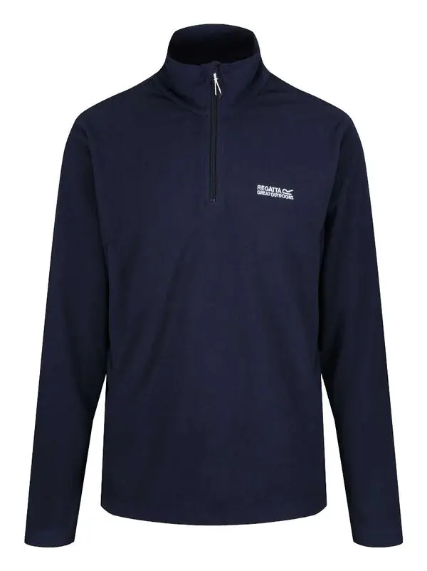 REGATTA Thompson Half Zip Fleece Top - Navy