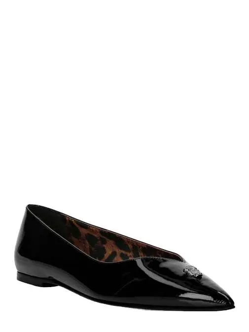 Philipp Plein Ballet Flats Skull - Black