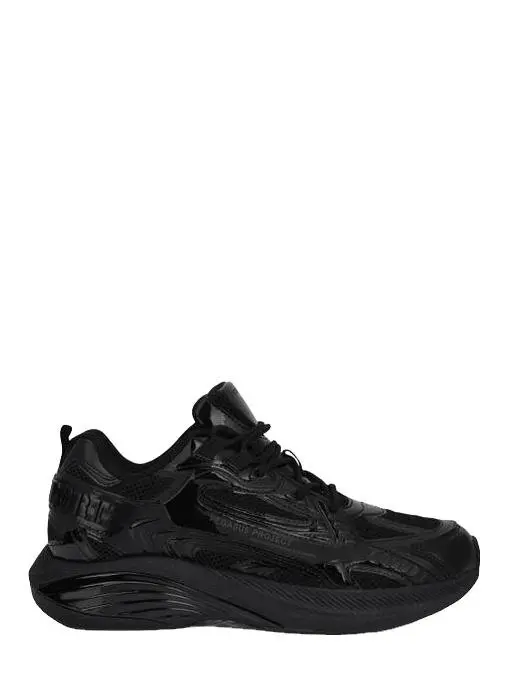 PLEIN SPORT Pegasus Project" Low-top Sneakers - Black/black