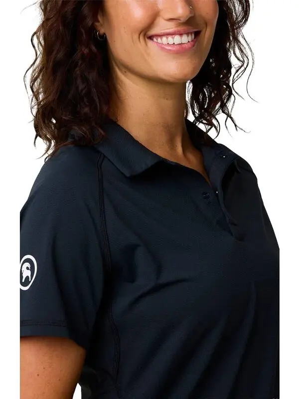 BACKCOUNTRY Tahoe Sun Performance Polo Shirt - Black