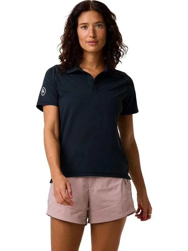 BACKCOUNTRY Tahoe Sun Golf Polo - Black