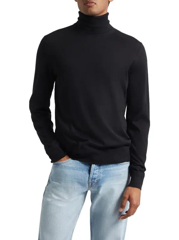 TOM FORD Cashmere And Silk Turtleneck Sweater - Naa Black