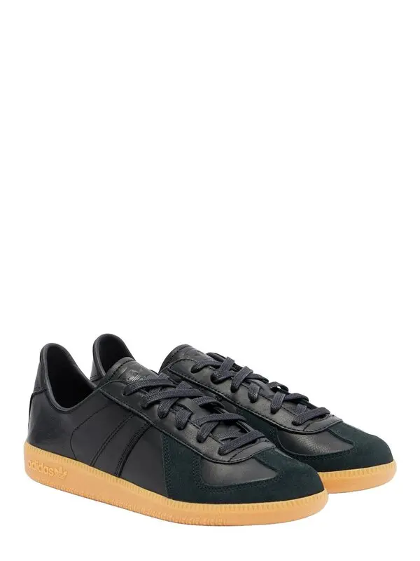 Adidas Bw Army Decon Leather Sneakers - Black