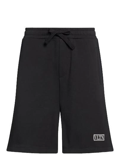 Valentino Garavani Shorts & Bermuda Shorts Size Cotton, Polyester - Black