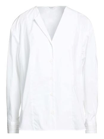 Peserico Shirt Size Cotton, Elastane - White