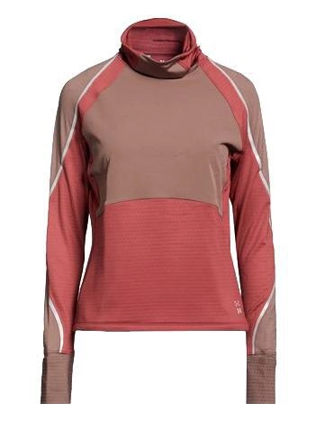 Under Armour Turtleneck Long Sleeve Athletic T-shirt - Brown