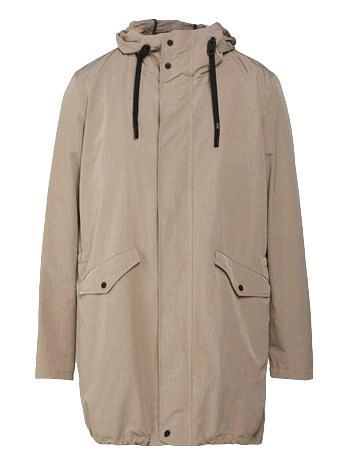Herno Overcoat & Trench Coat Taupe Size Polyimide, Polyester - Grey
